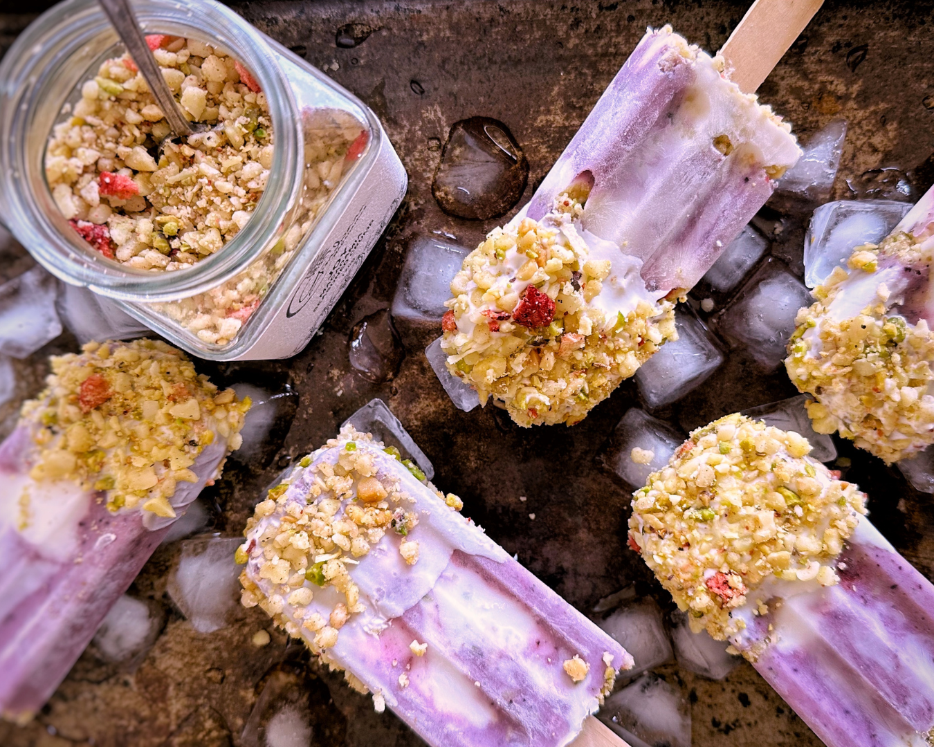 Berry Macadamia Popsicles (Makes 8 Popsicles) – Gondwana Macadamias